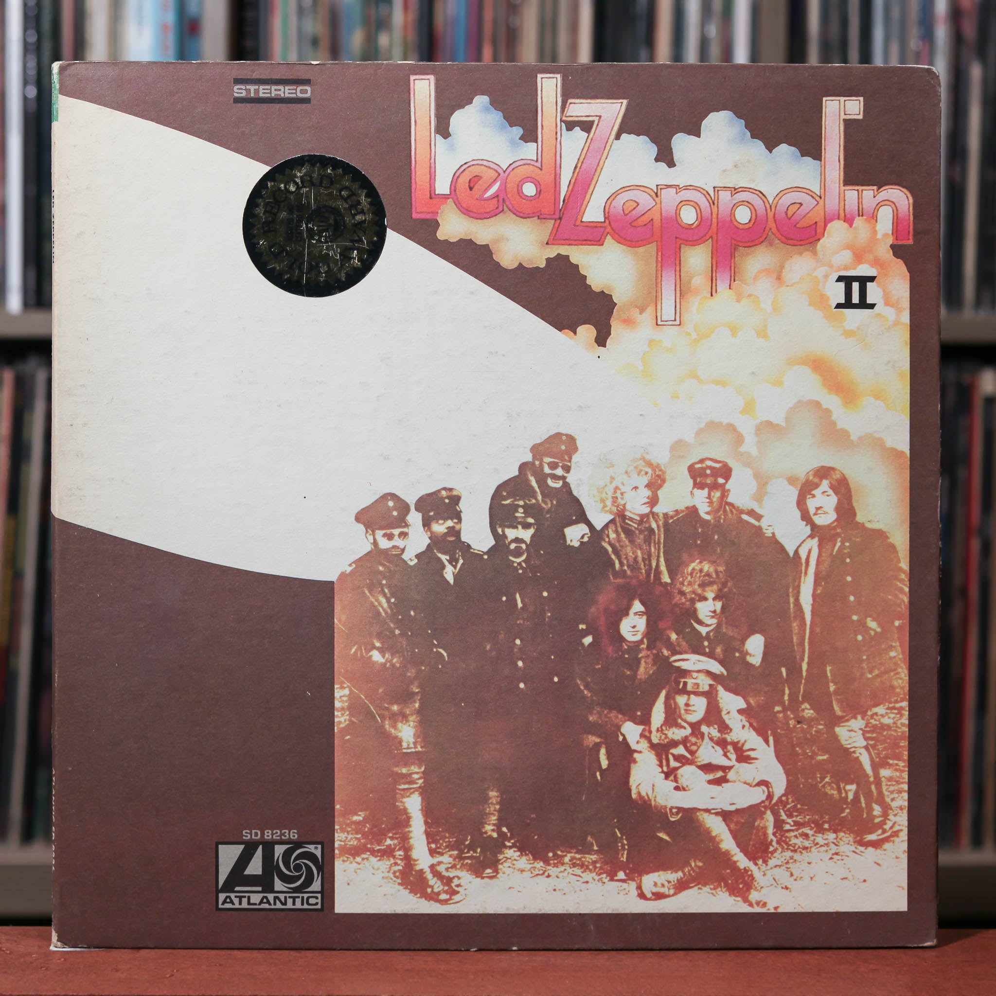 Led Zeppelin - Led Zeppelin II - 1976 Atlantic, Strong VG+/VG