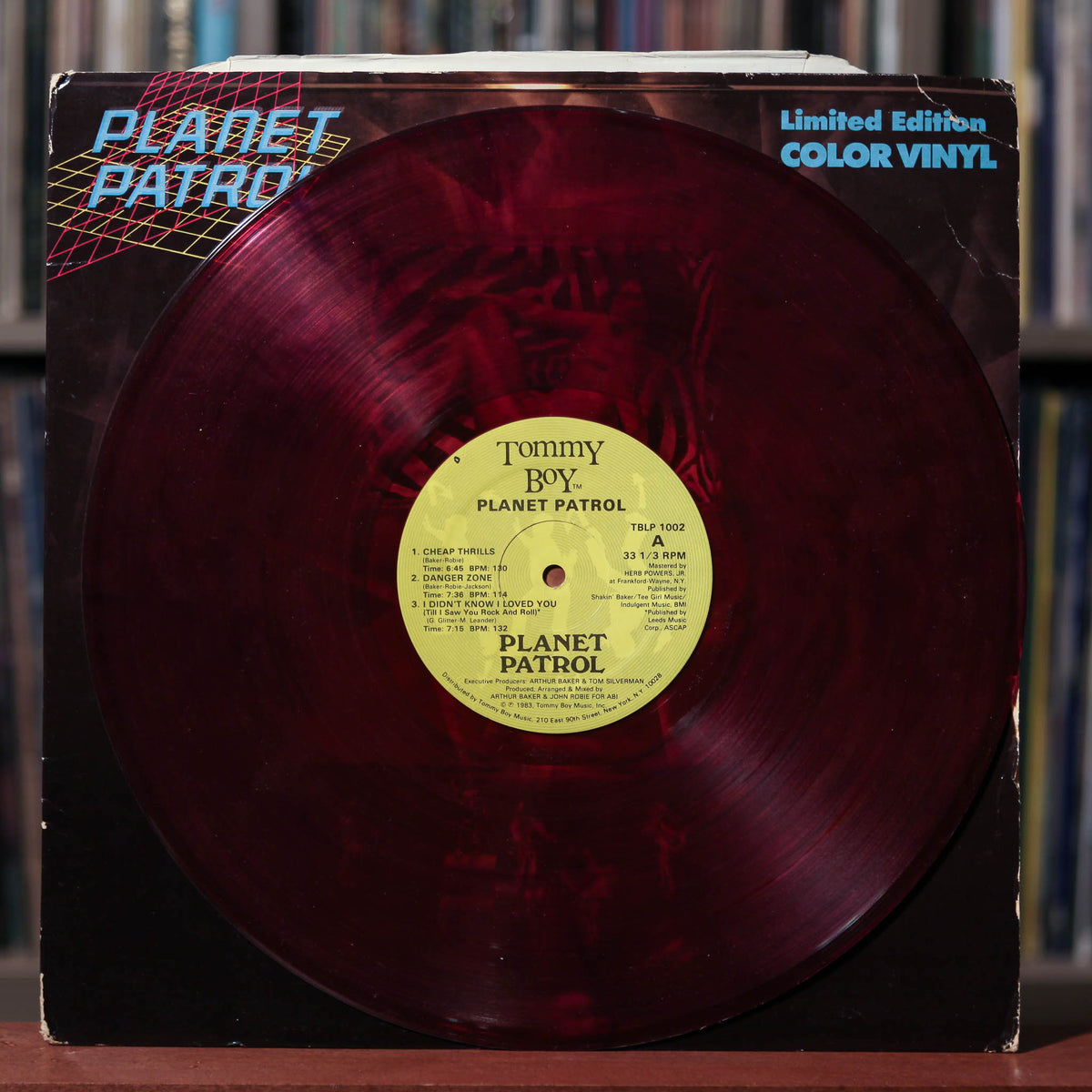 Planet Patrol - Planet Patrol - 1983 Tommy Boy, VG/VG+