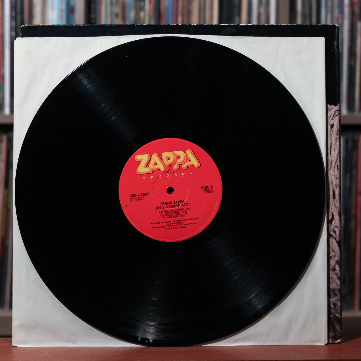 Frank Zappa - Joe's Garage Act I - 1979 Zappa Records, VG+/VG+