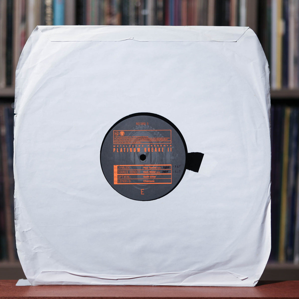 Metalheadz Presents Platinum Breakz - 1996 FFRR, VG