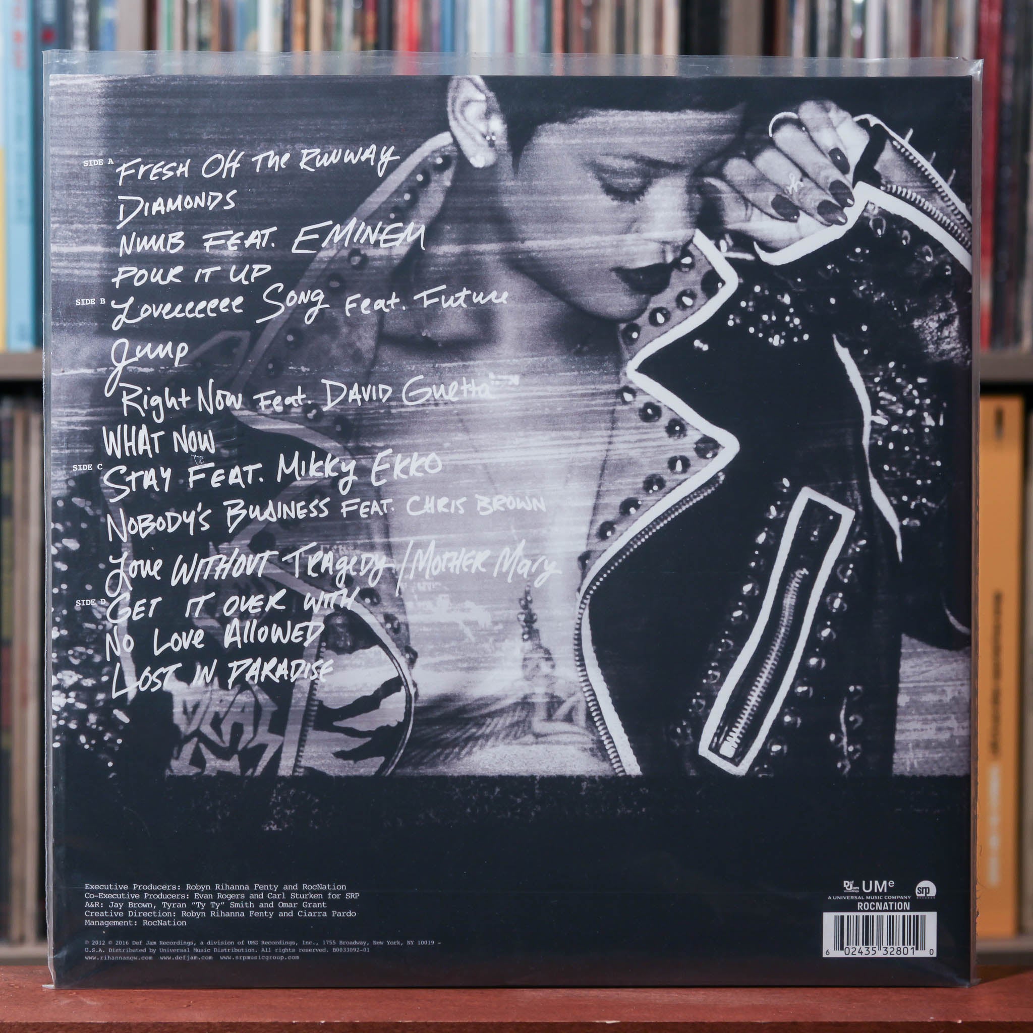 Rihanna - Unapologetic - Feat Eminem, 2LP FRUIT PUNCH VINYL 2023 Def J