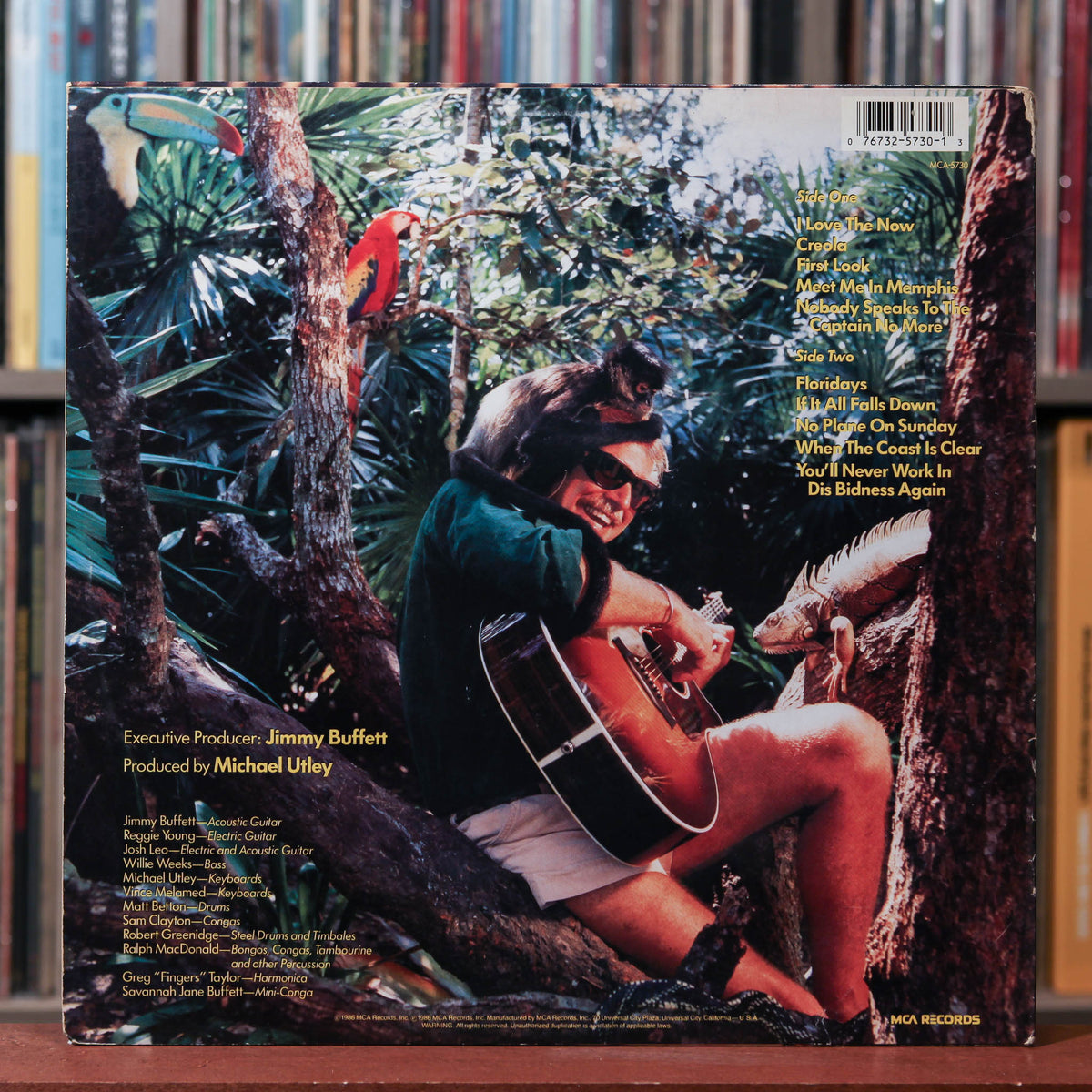 Jimmy Buffett - Floridays - 1986 MCA Records, VG/VG