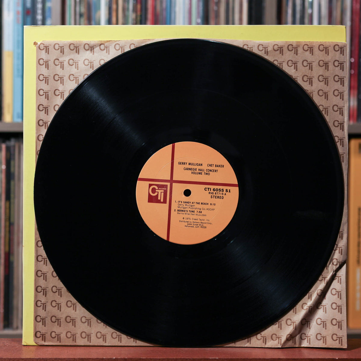 Gerry Mulligan - Carnegie Hall Concert - Volume 2 - 1975 CTI Records,