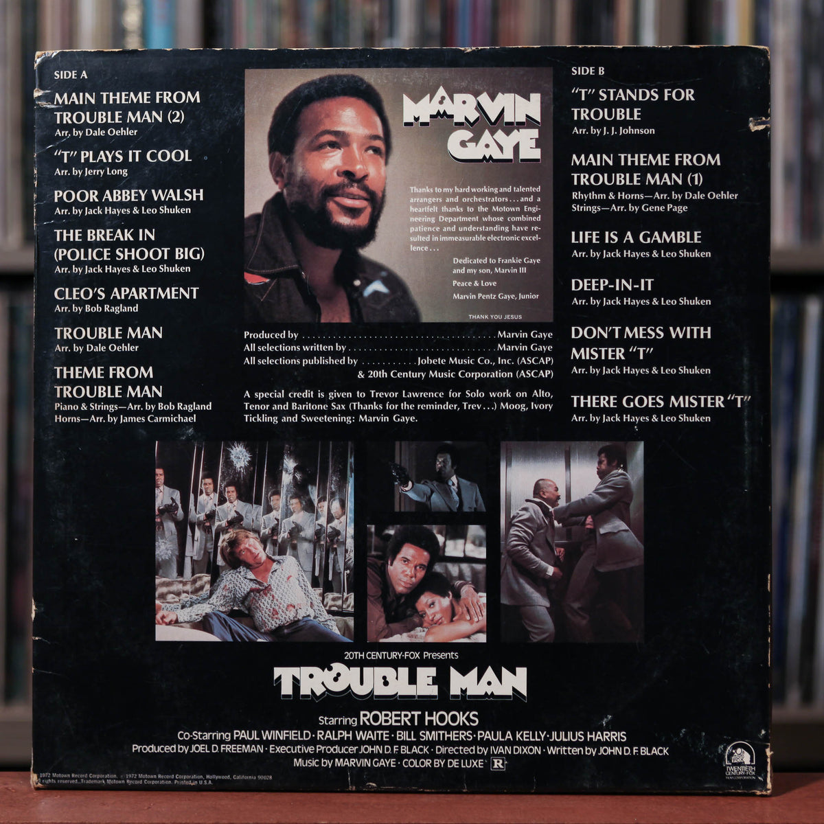 Marvin Gaye - Trouble Man - 1972 Tamla, VG+/VG+