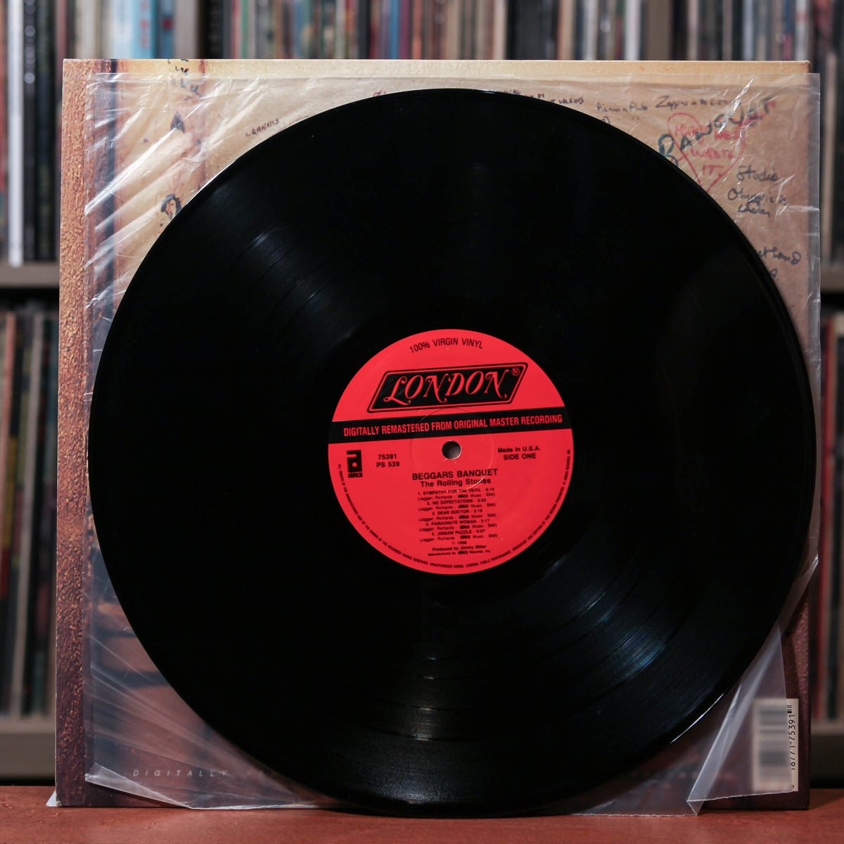 The Rolling Stones - Beggars Banquet - 1986 ABKCO, VG+/VG+