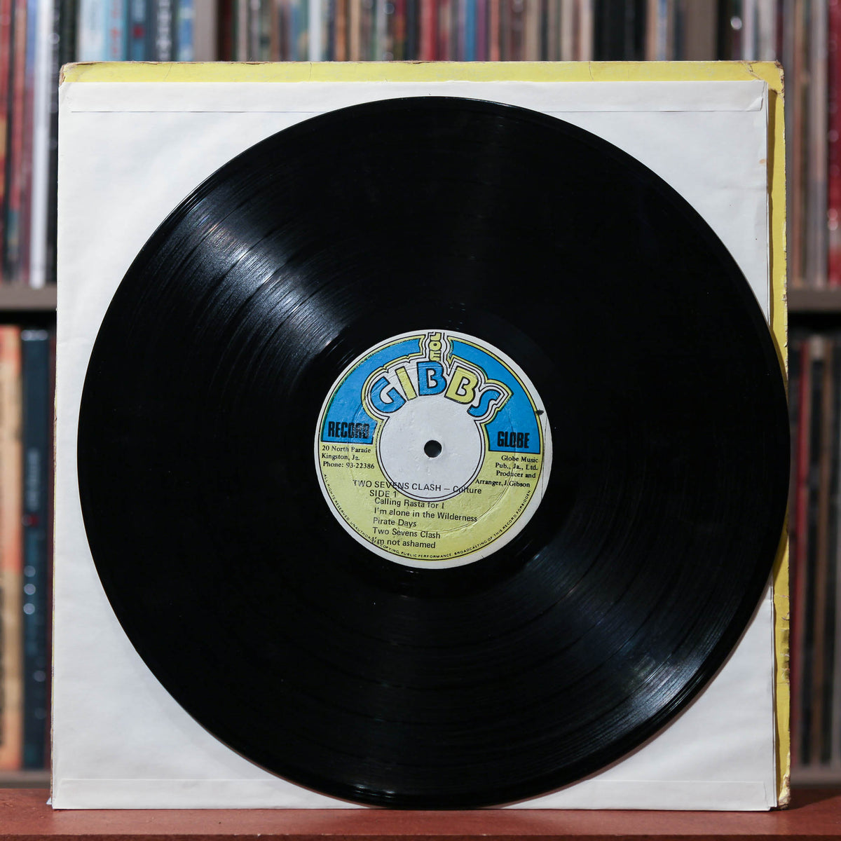 Culture - Two Sevens Clash - JAMAICAN import 1977 Joe Gibbs Record Glo