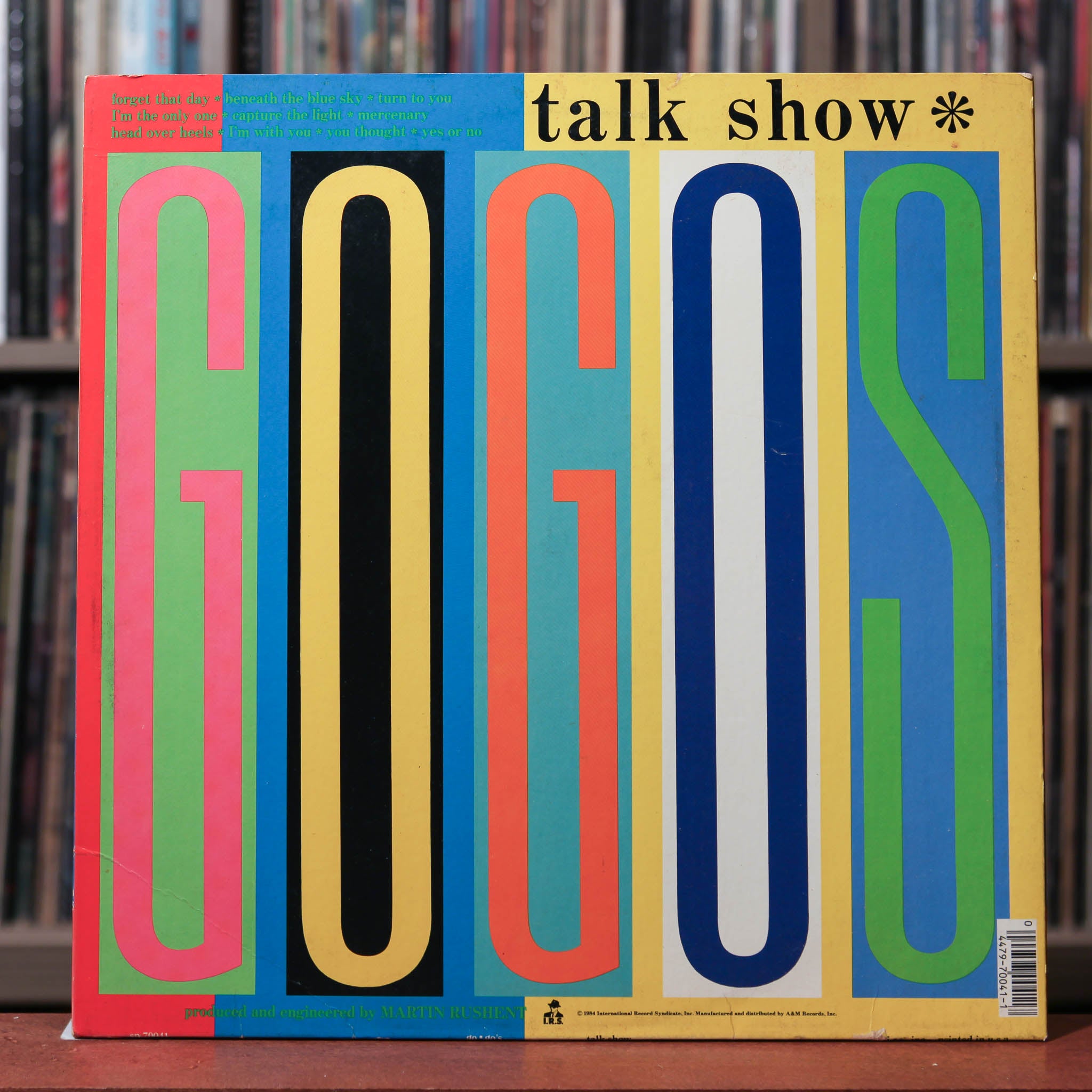 Go Go's - Talk Show - 1984 IRS, VG/EX