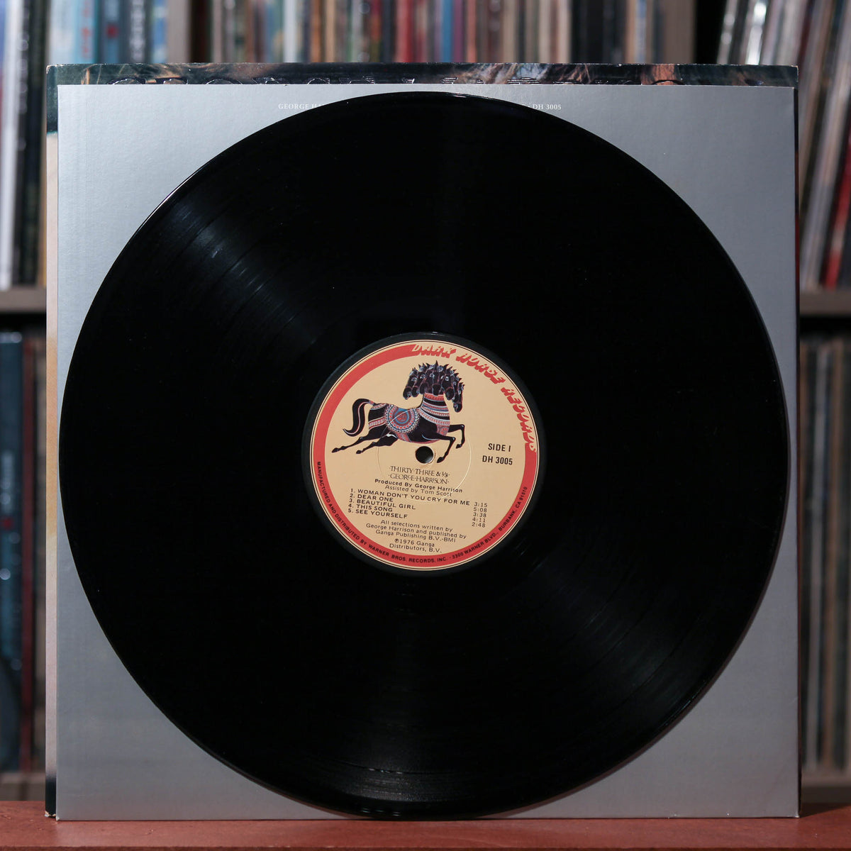 George Harrison - Thirty Three & 1/3 - 1976 Dark Horse Records, VG/NM