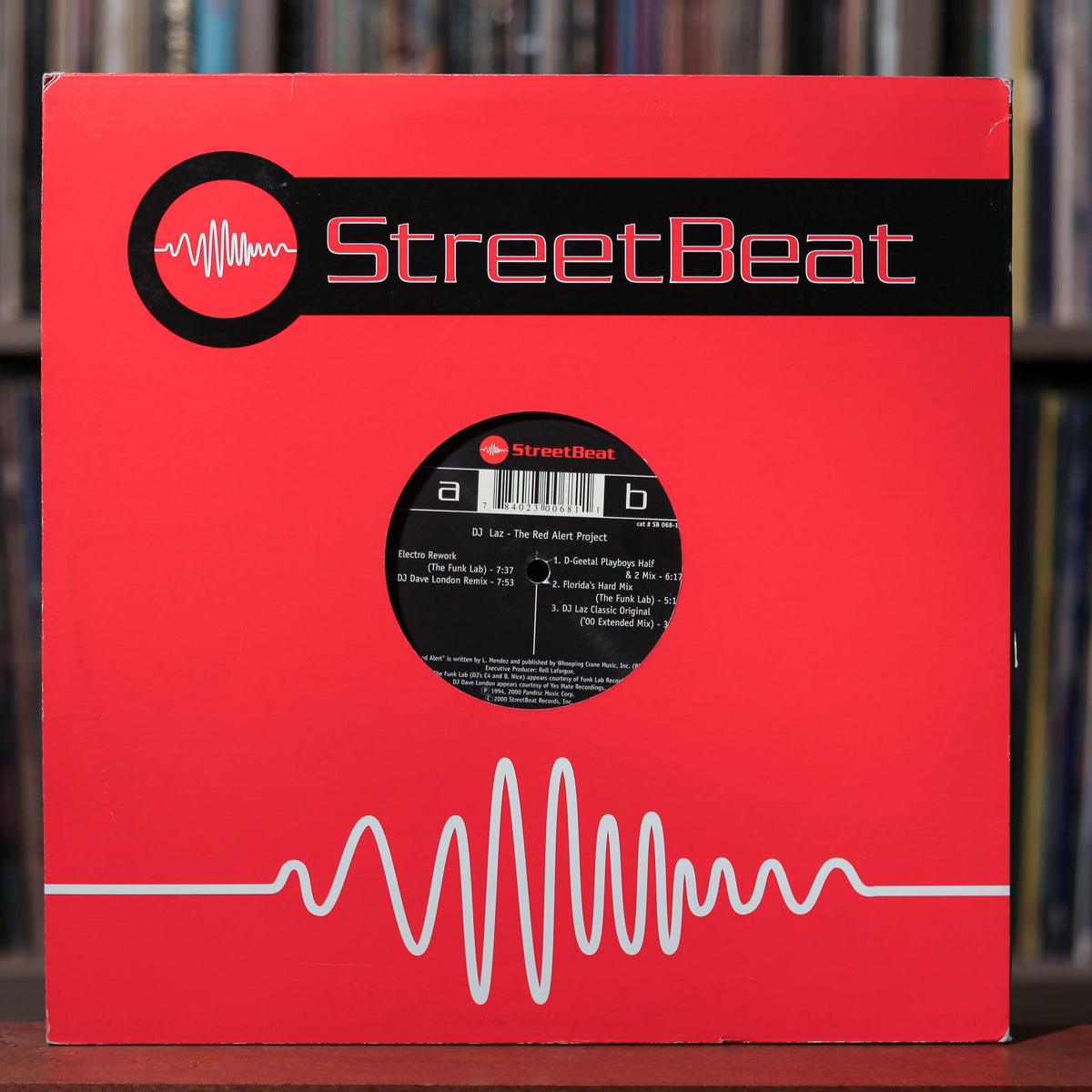 DJ Laz - The Red Alert Project - 2000 Streatbeat, VG+/VG