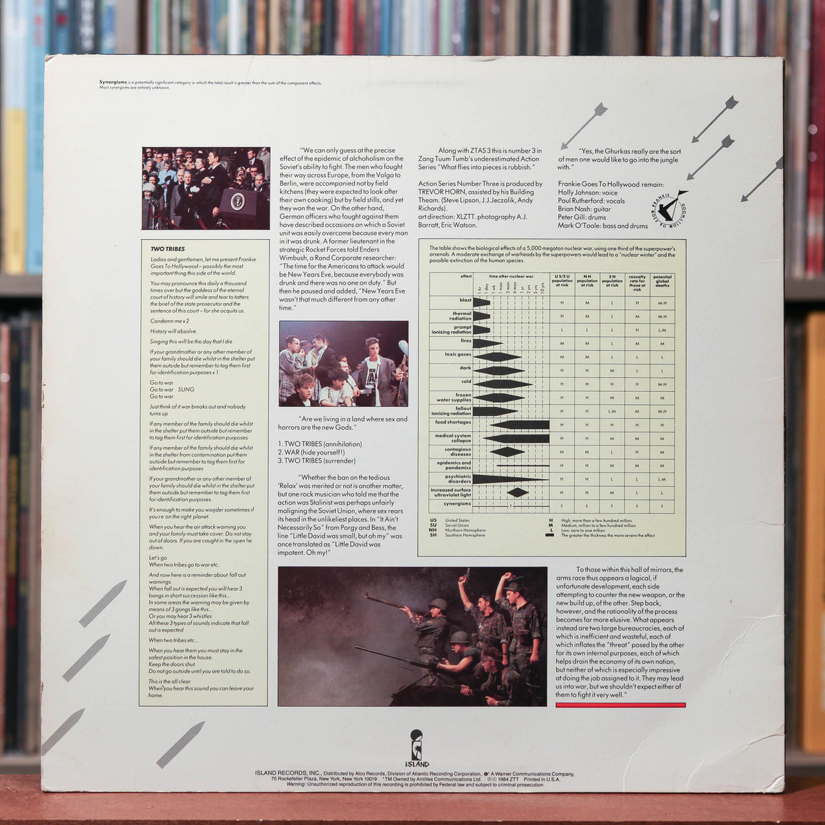 Frankie Goes To Hollywood - Two Tribes (Annihilation) - 1984 Island Re