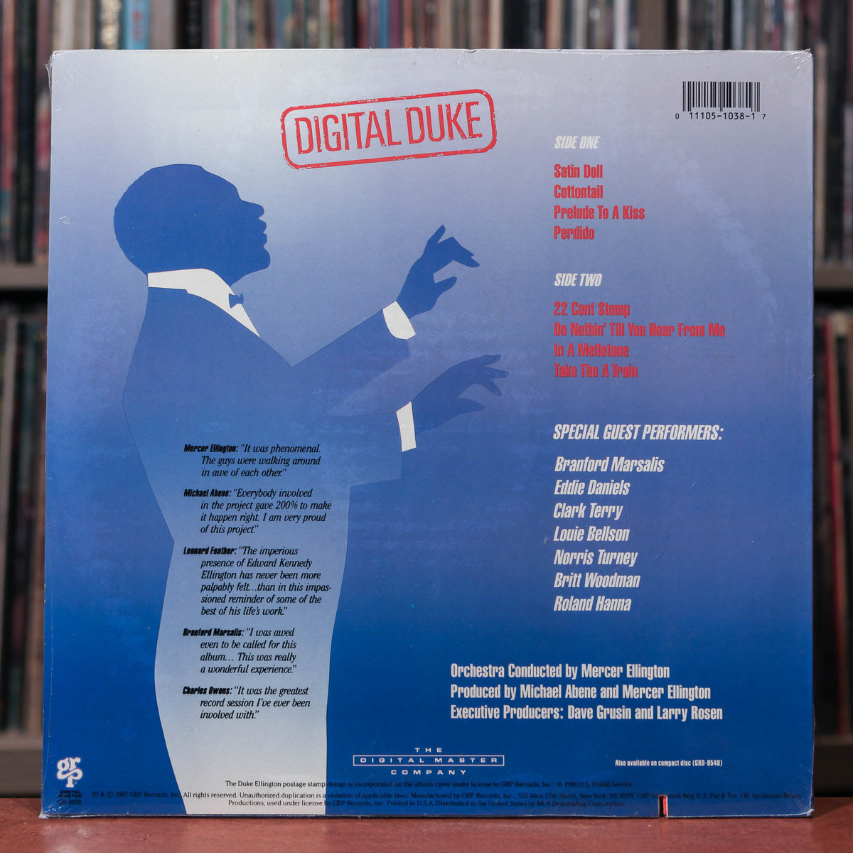 The Duke Ellington Orchestra - Digital Duke - 1987 GRP, SEALED