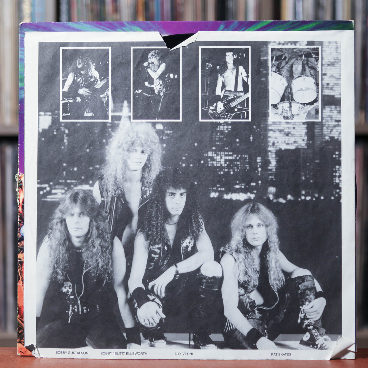 Overkill - Taking Over - 1987 Atlantic, VG+/VG