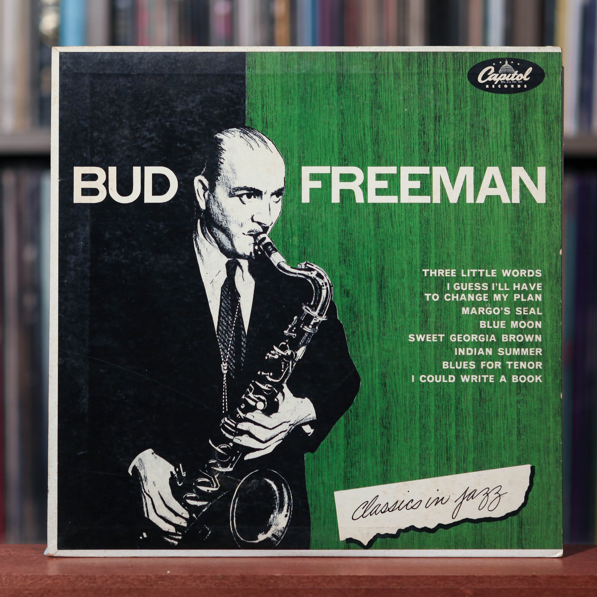 Bud Freeman - Classics In Jazz - 10" LP - 1955 Capitol, VG/VG+