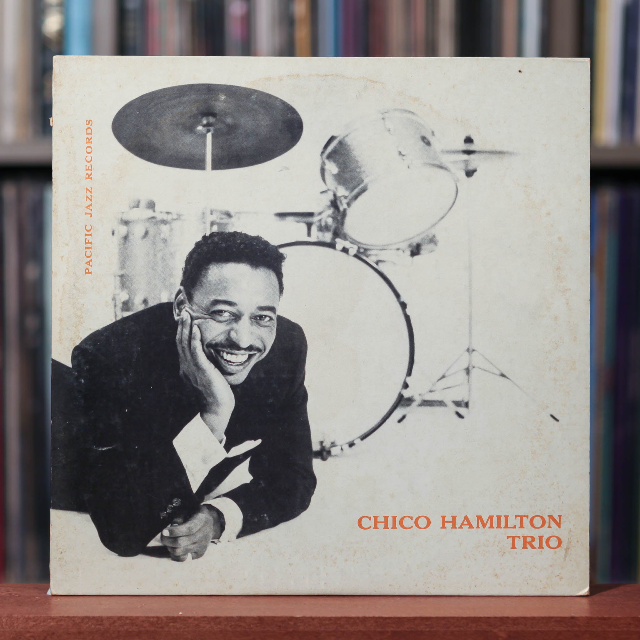 Chico Hamilton Trio - Self-Titled - 10" LP - 1955 Pacific Jazz, VG+/VG