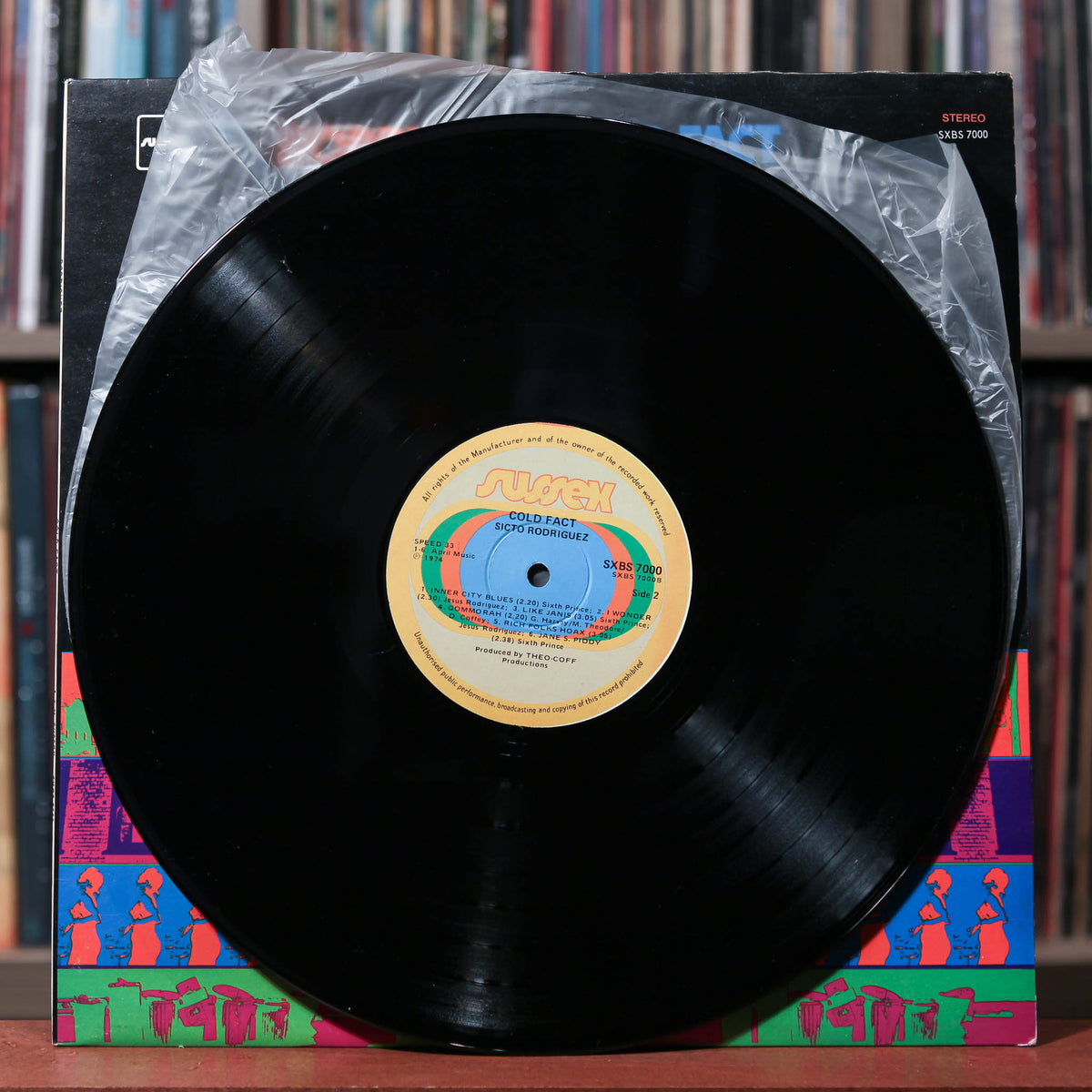 Sixto Rodriguez - Cold Fact - SOUTH AFRICAN "GRAIL" import 1974 Sussex