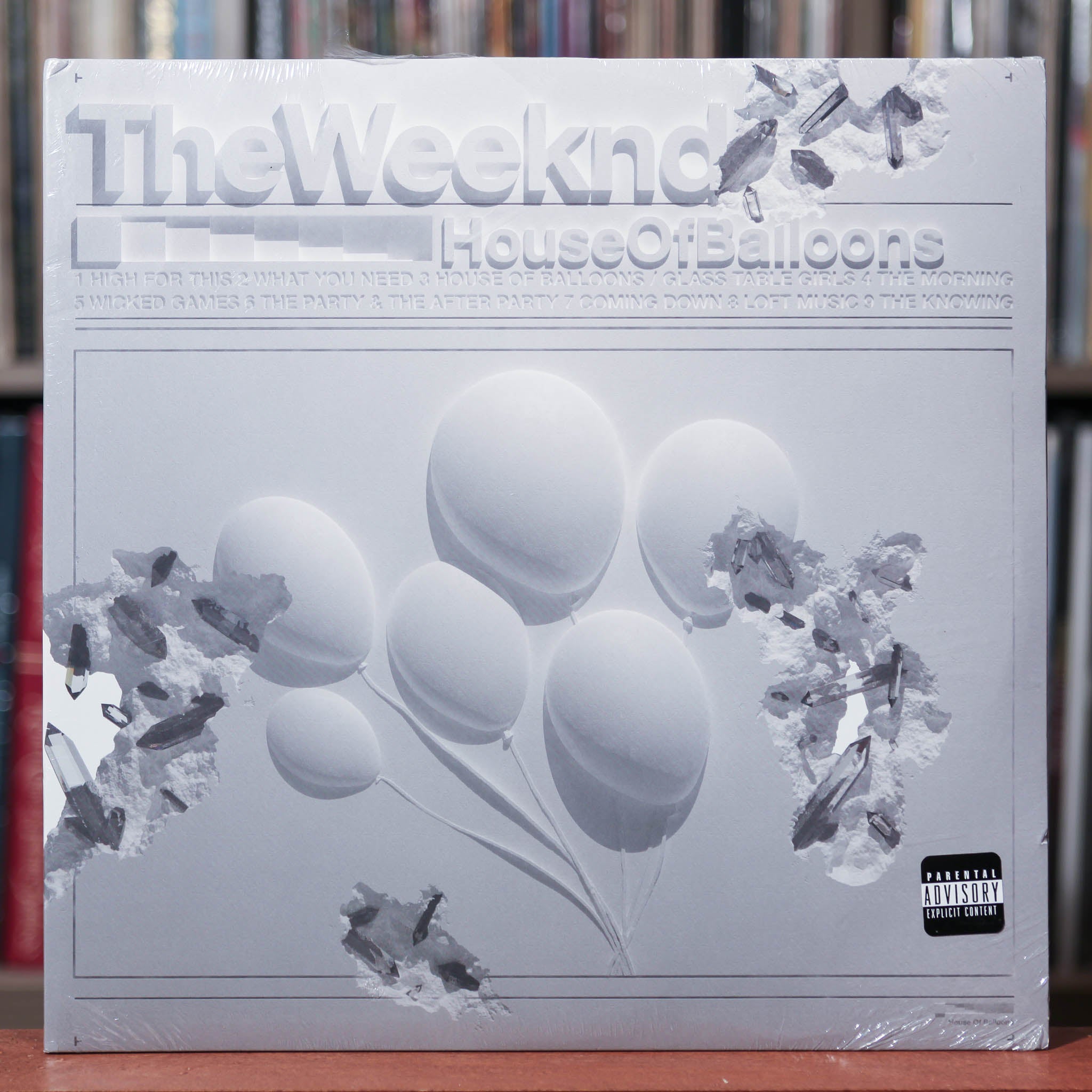 The Weeknd - House Of Balloons - 2LP Limited, Mixtape, Clear Vinyl - 2