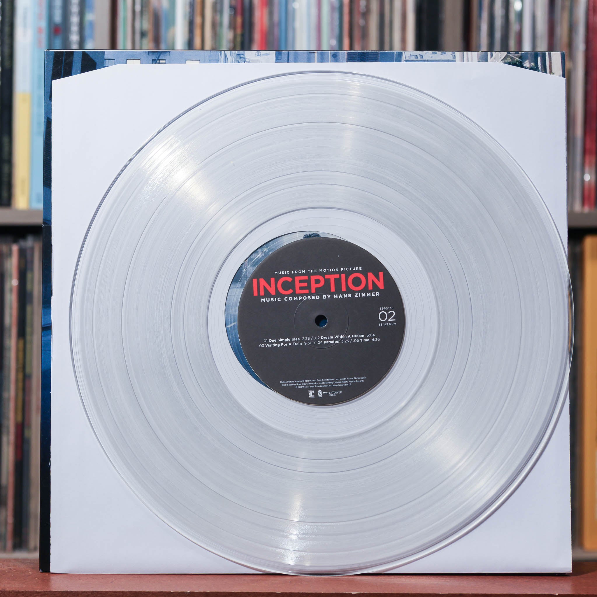 Hans Zimmer - Inception (Music From The Motion Picture) - CLEAR VINYL