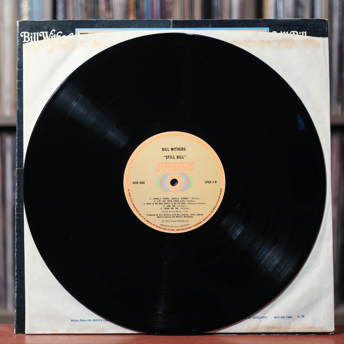Bill Withers - Still Bill - UK Import - 1972 Sussex, VG/EX