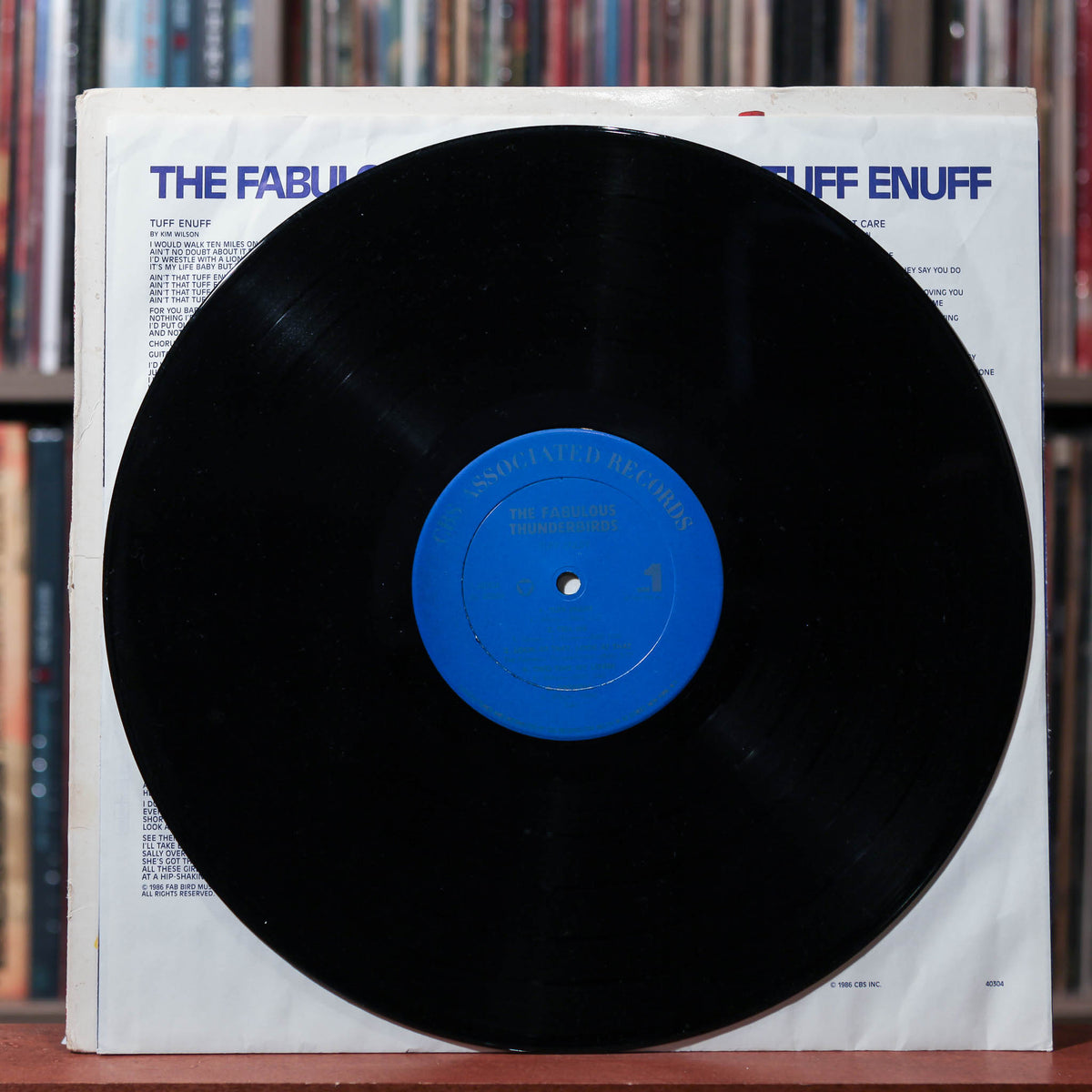 The Fabulous Thunderbirds - Tuff Enuff - 1986 CBS Associated Records,