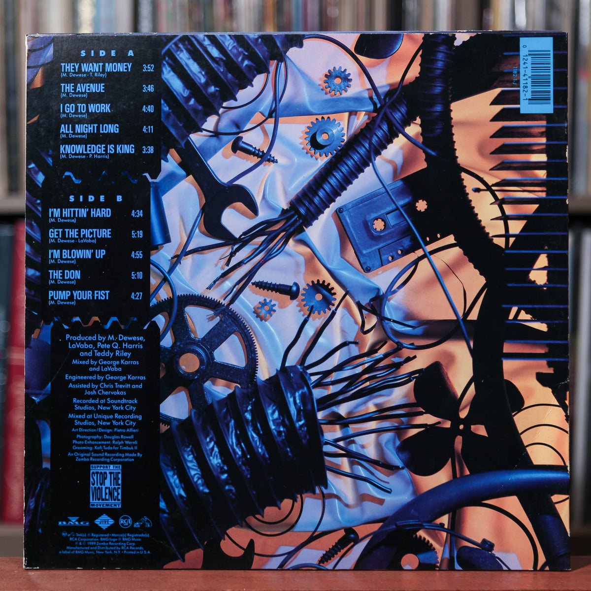 Kool Moe Dee - Knowledge Is King- 1989 Jive, EX/EX