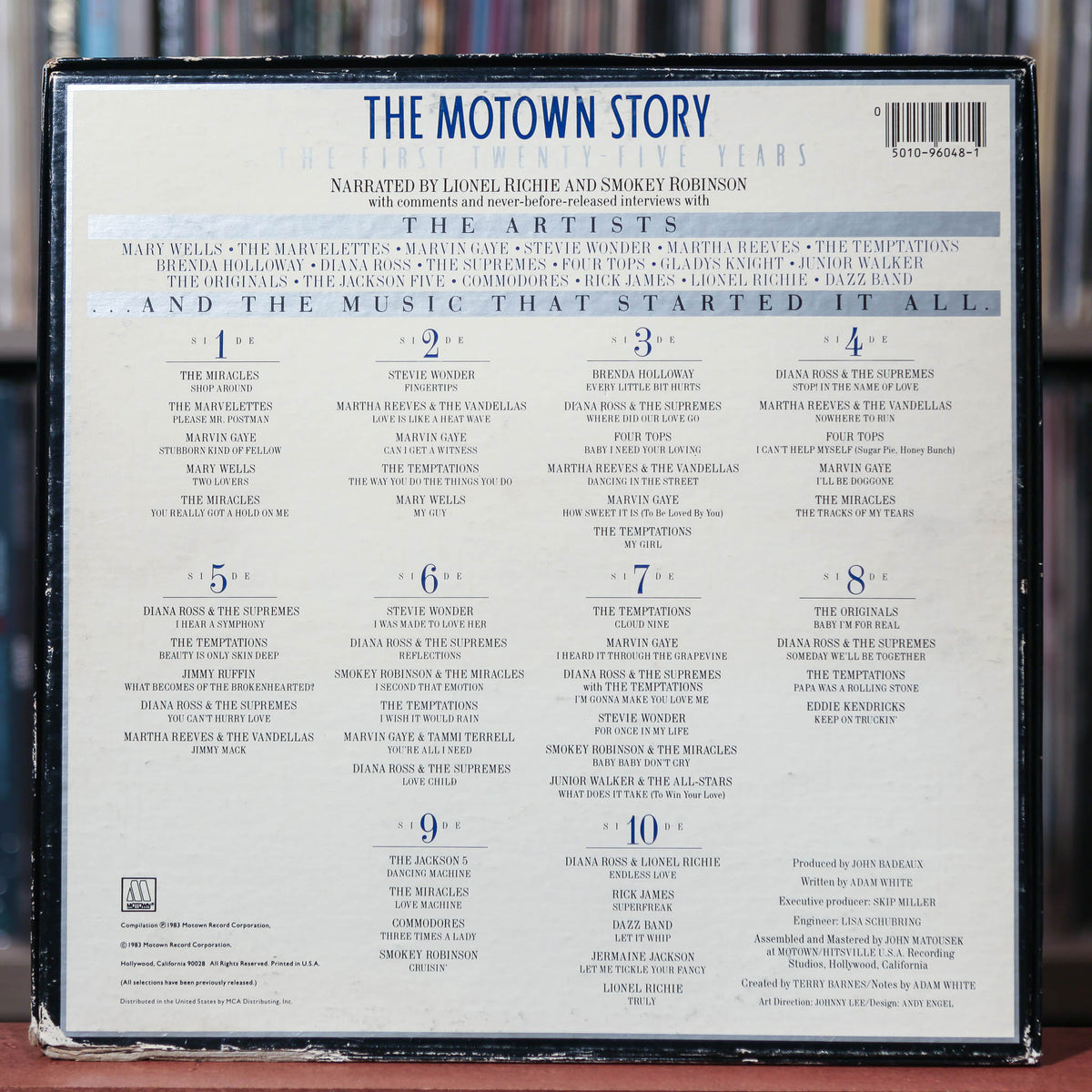 The Motown Story (The First Twenty-Five Years) - 5LP - 1983 Motown, G+
