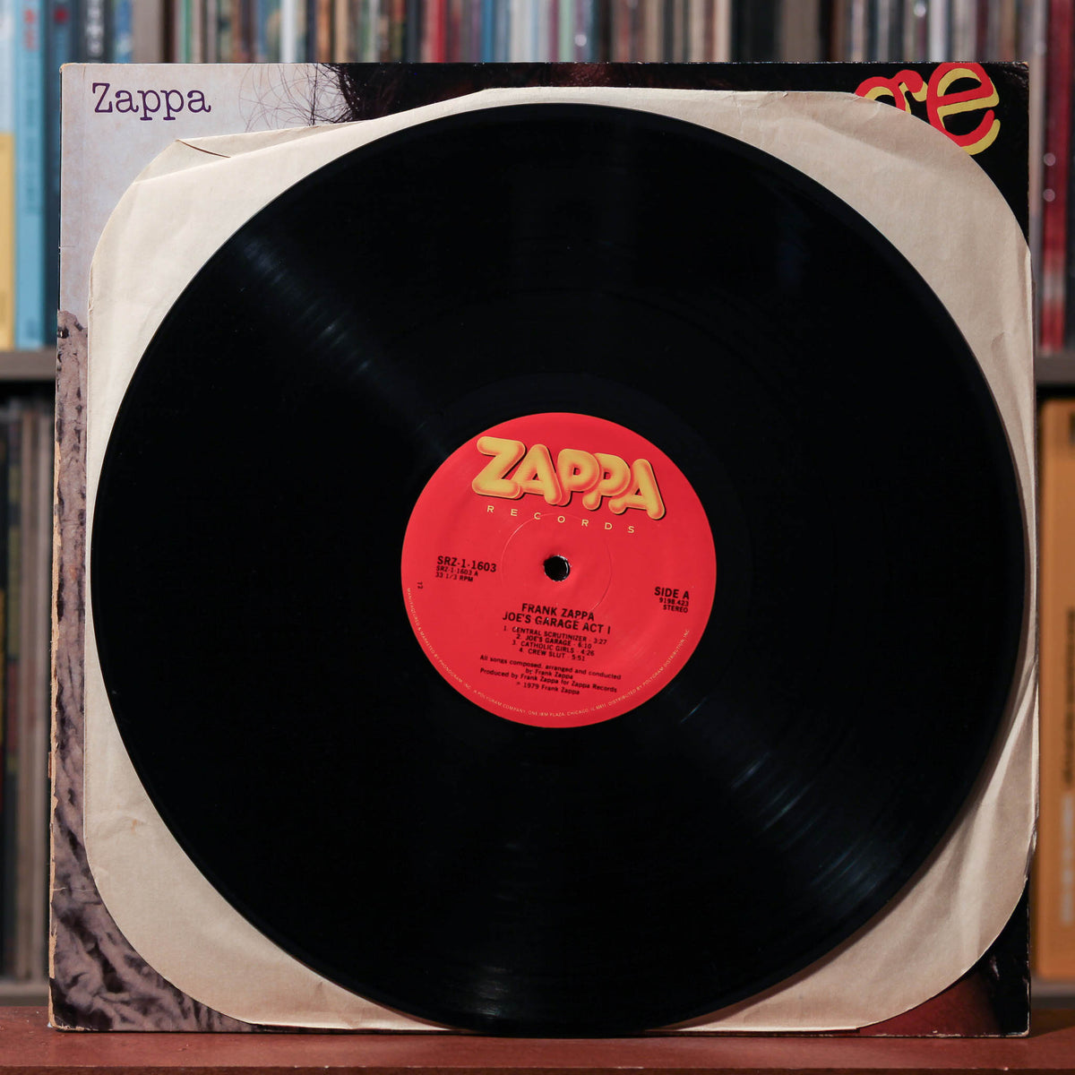 Frank Zappa - Joe's Garage Act I - 1979 Zappa Records, VG/VG