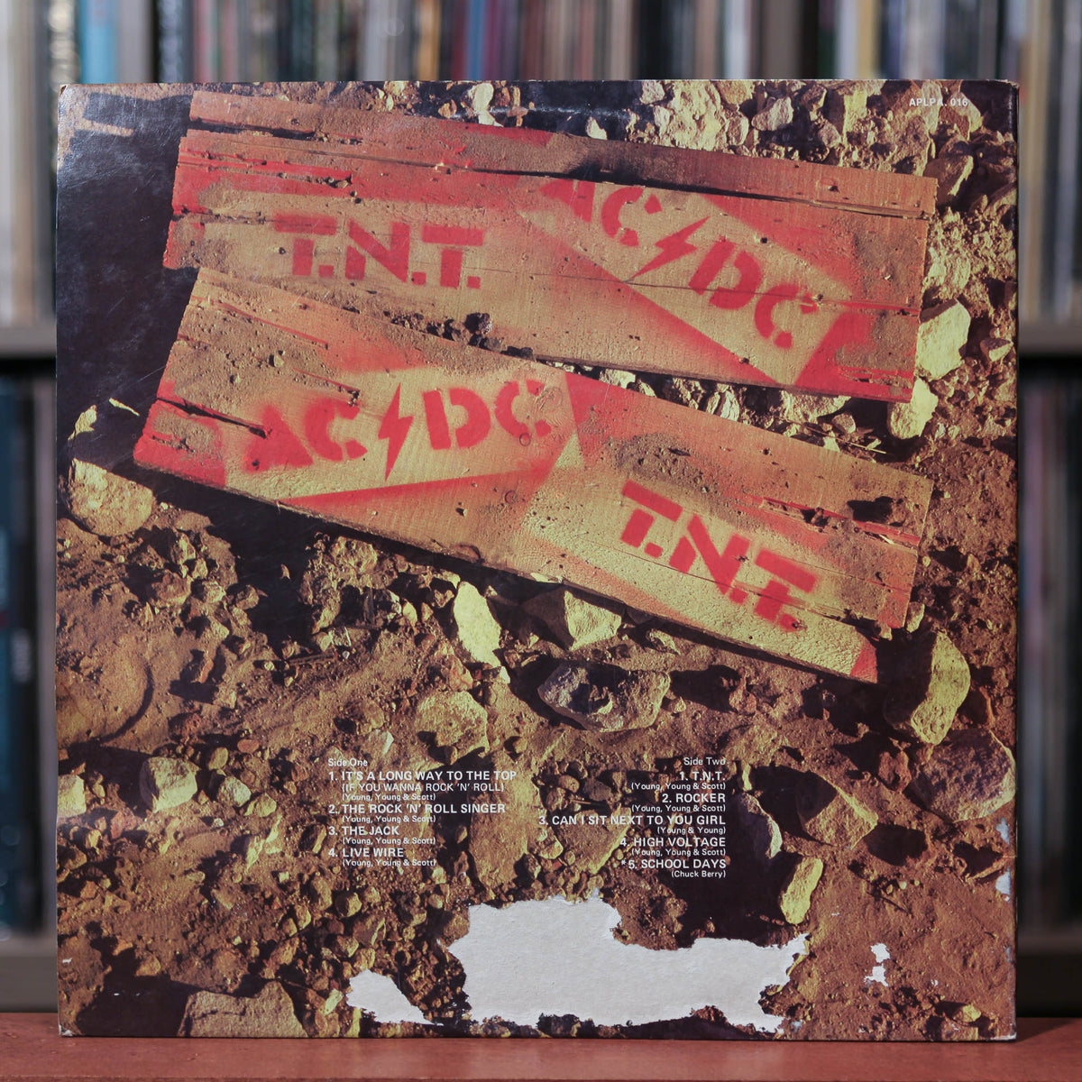 AC/DC - T.N.T - RARE AUSTRALIAN Import - 1980 Albert Productions