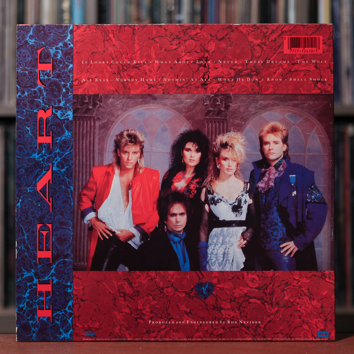Heart - Self-Titled - 1985 Capitol, EX/EX