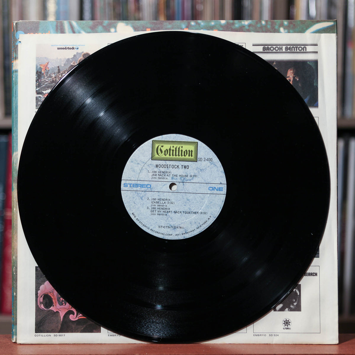 Woodstock Two - Various - 2LP - 1971 Cotillion, VG+/EX