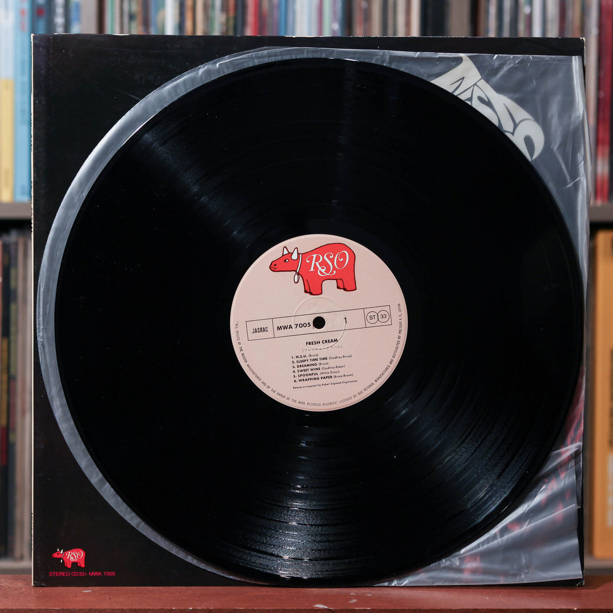 Cream - Fresh Cream - JAPAN 1980 RSO, VG+/VG+