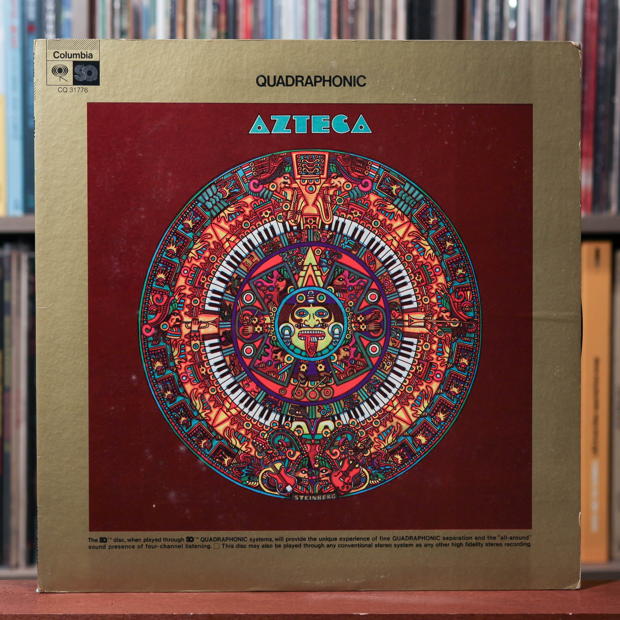 Azteca - Azteca - QUADRAPHONIC 1972 CBS, VG/VG
