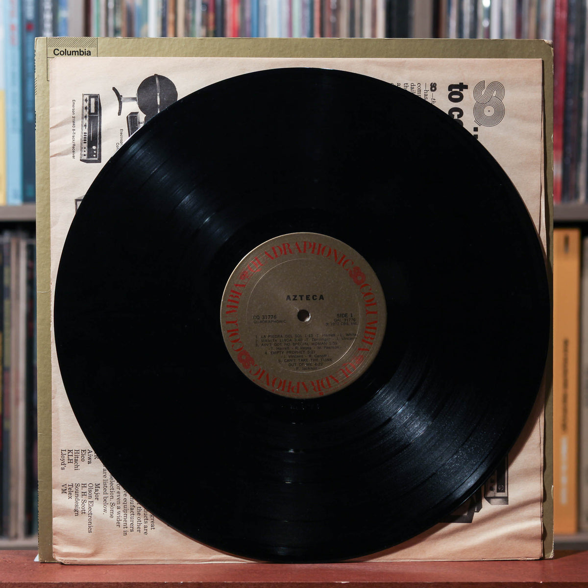 Azteca - Azteca - QUADRAPHONIC 1972 CBS, VG/VG