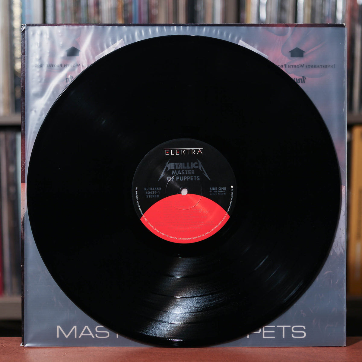 Metallica - Master Of Puppets - 1986 Elektra, VG/EX