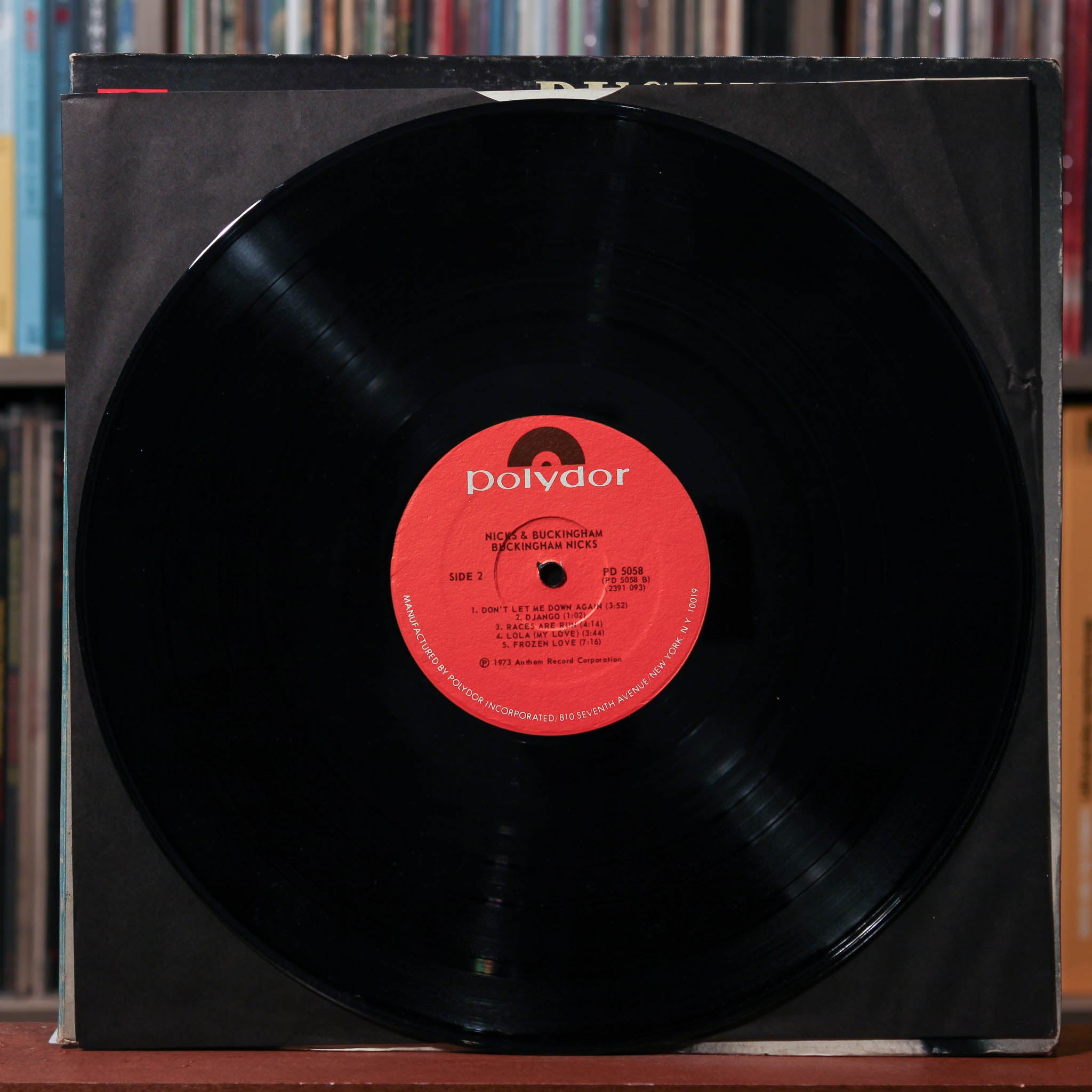 Buckingham Nicks - Buckingham Nicks - 1973 Polydor, VG/VG