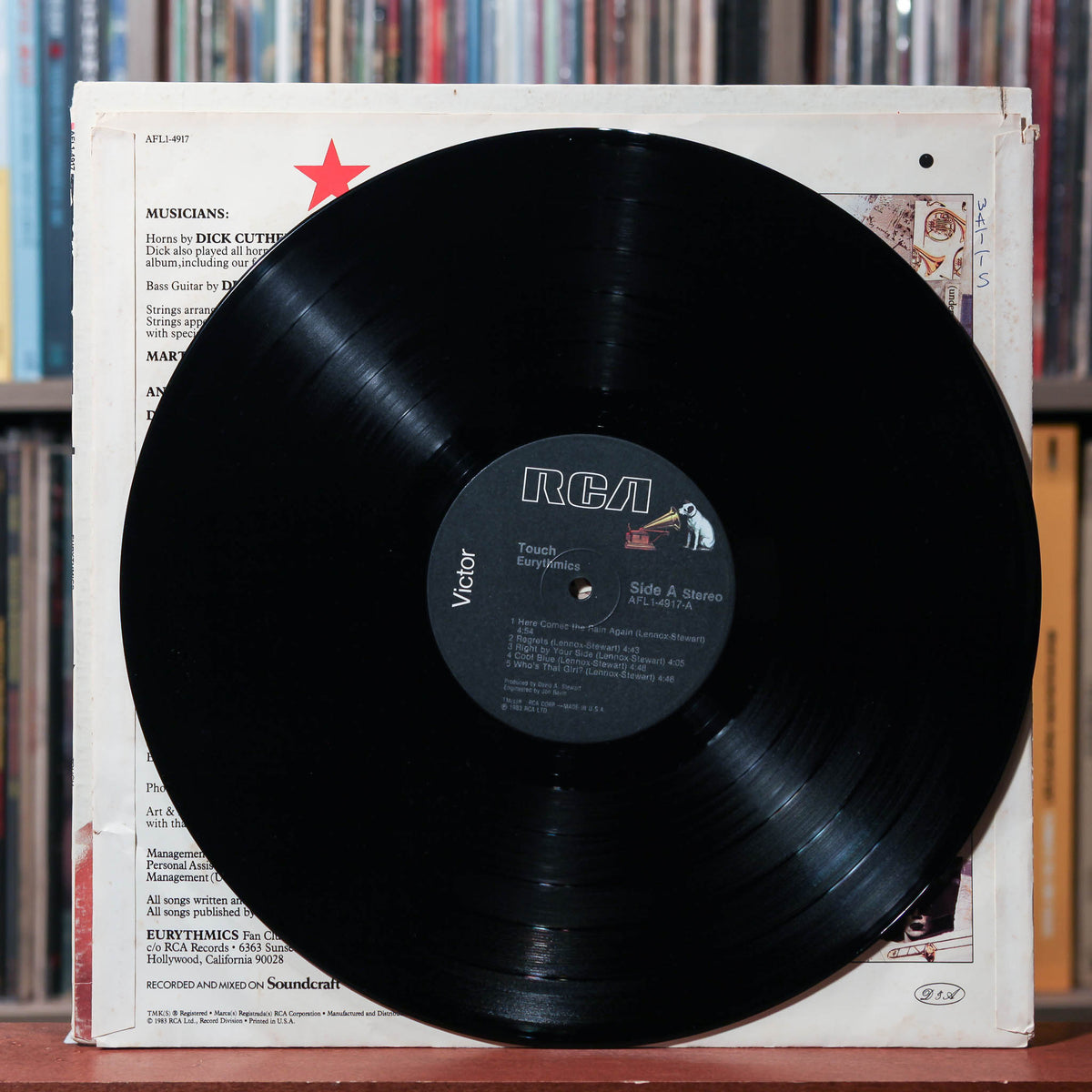 Eurythmics - Touch - 1984 RCA, VG/EX