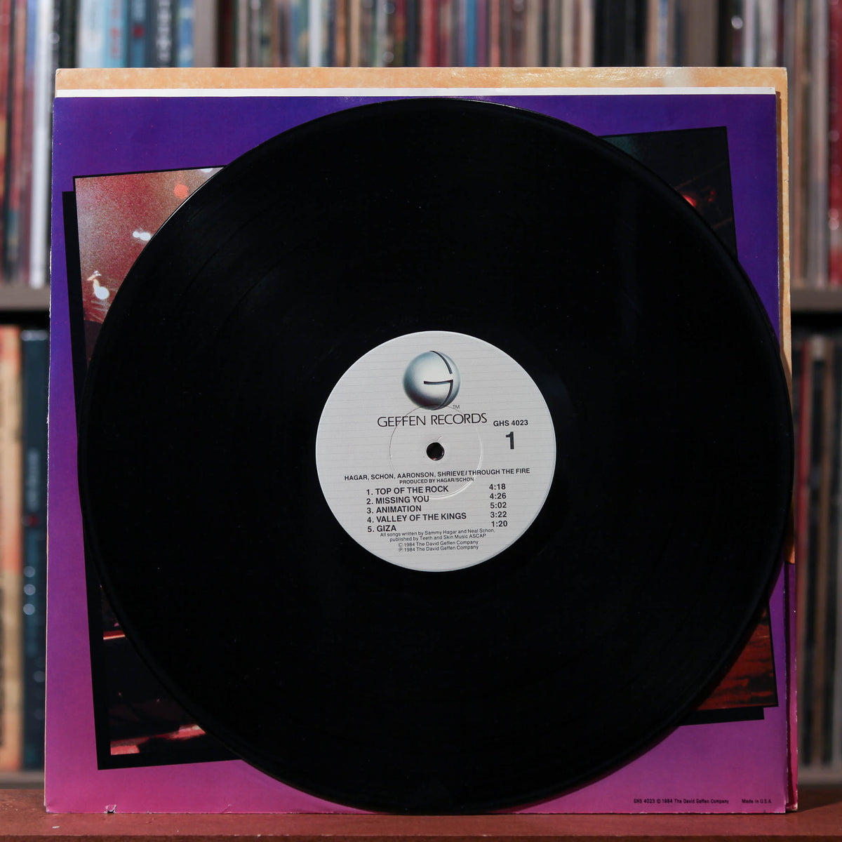 HSAS - Through The Fire - 1984 Geffen Records, VG/EX