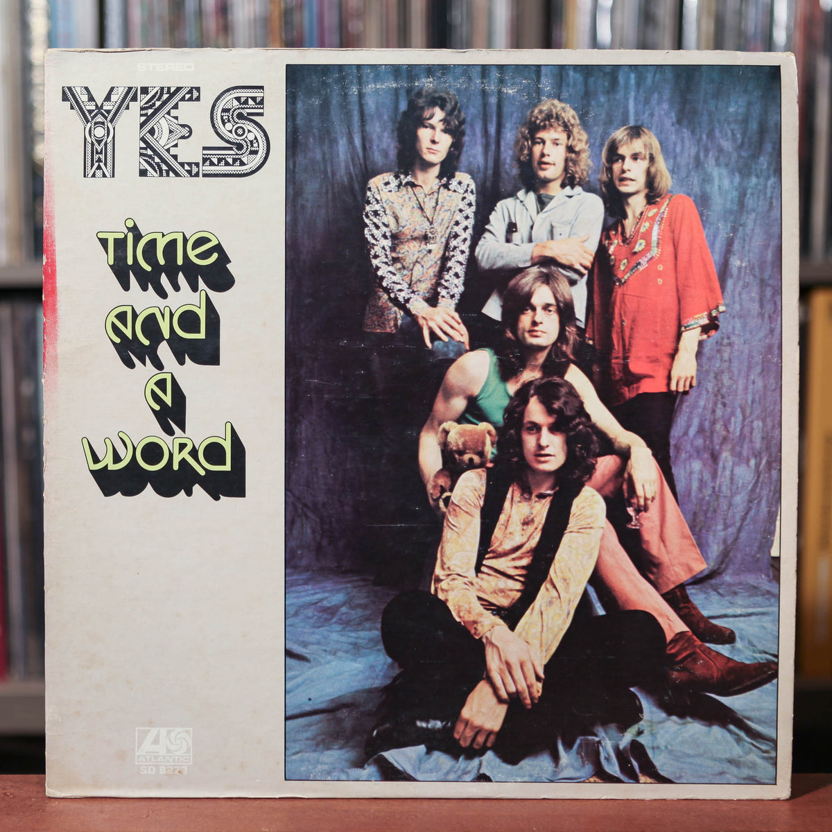 Yes - Time And A Word - 1970 Atlantic, VG/VG