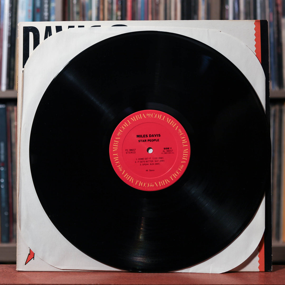 Miles Davis - Star People - PROMO - 1983 CBS, VG+/VG+