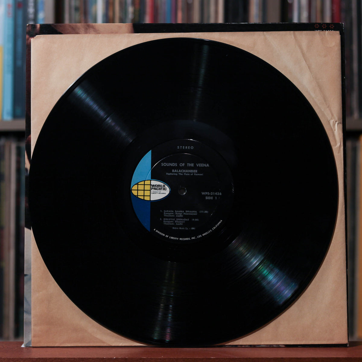 Sundaram Balachander - Sounds Of The Veena - 1967 World Pacific Record