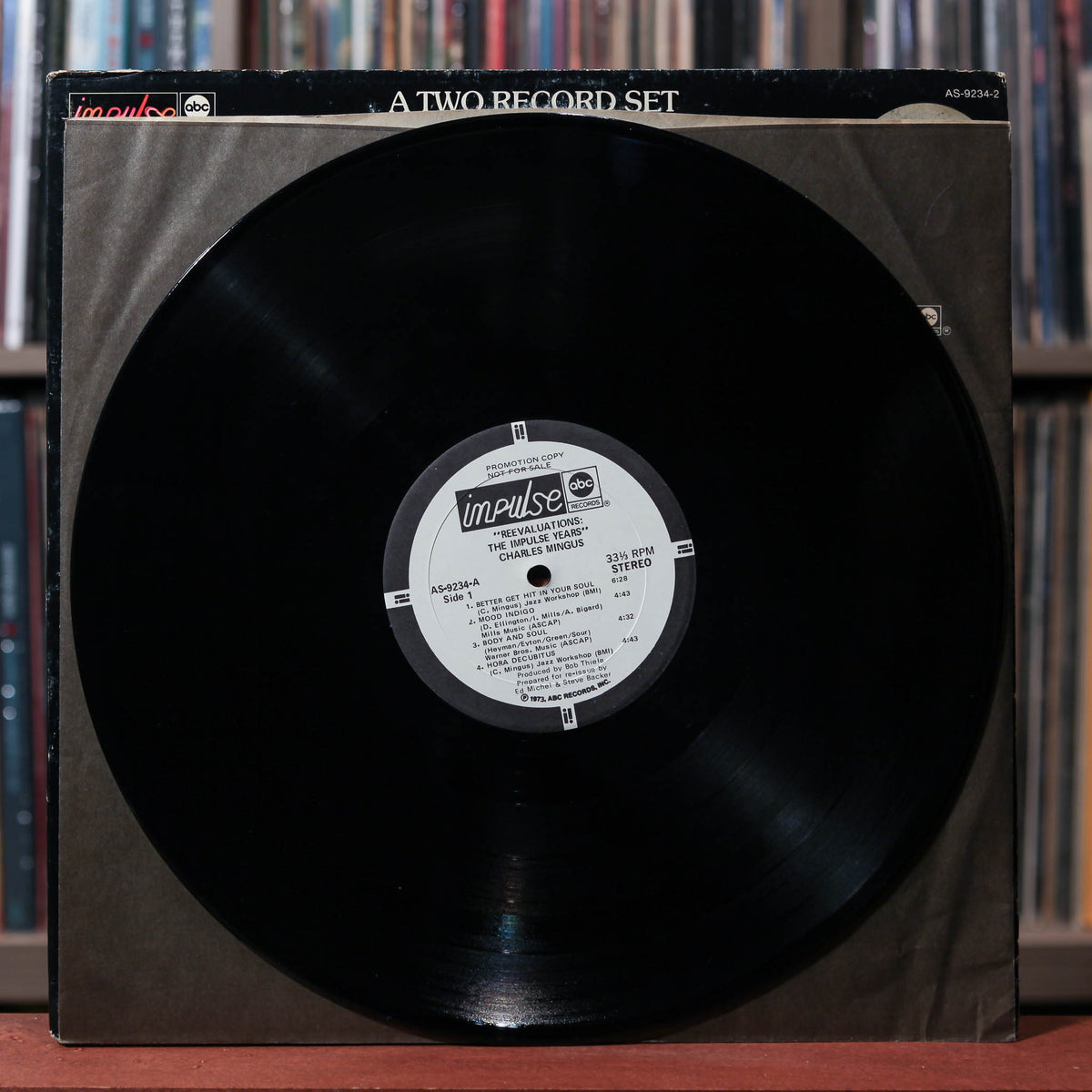 Charles Mingus - Reevaluation: The Impulse Years - PROMO - 1973 Impuls
