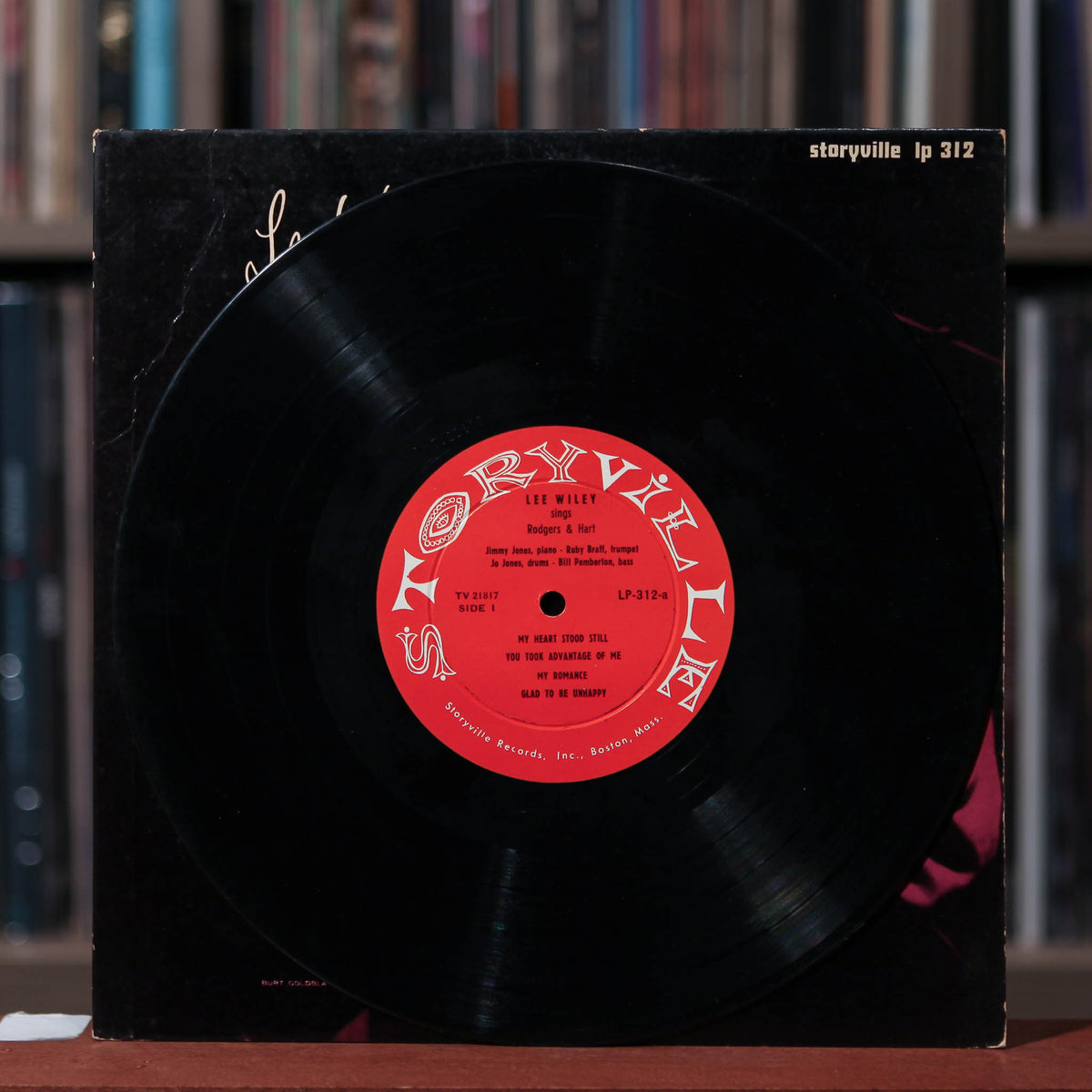 Lee Wiley - Lee Wiley Sings Rodgers & Hart - 10" LP - 1954 Storyville,