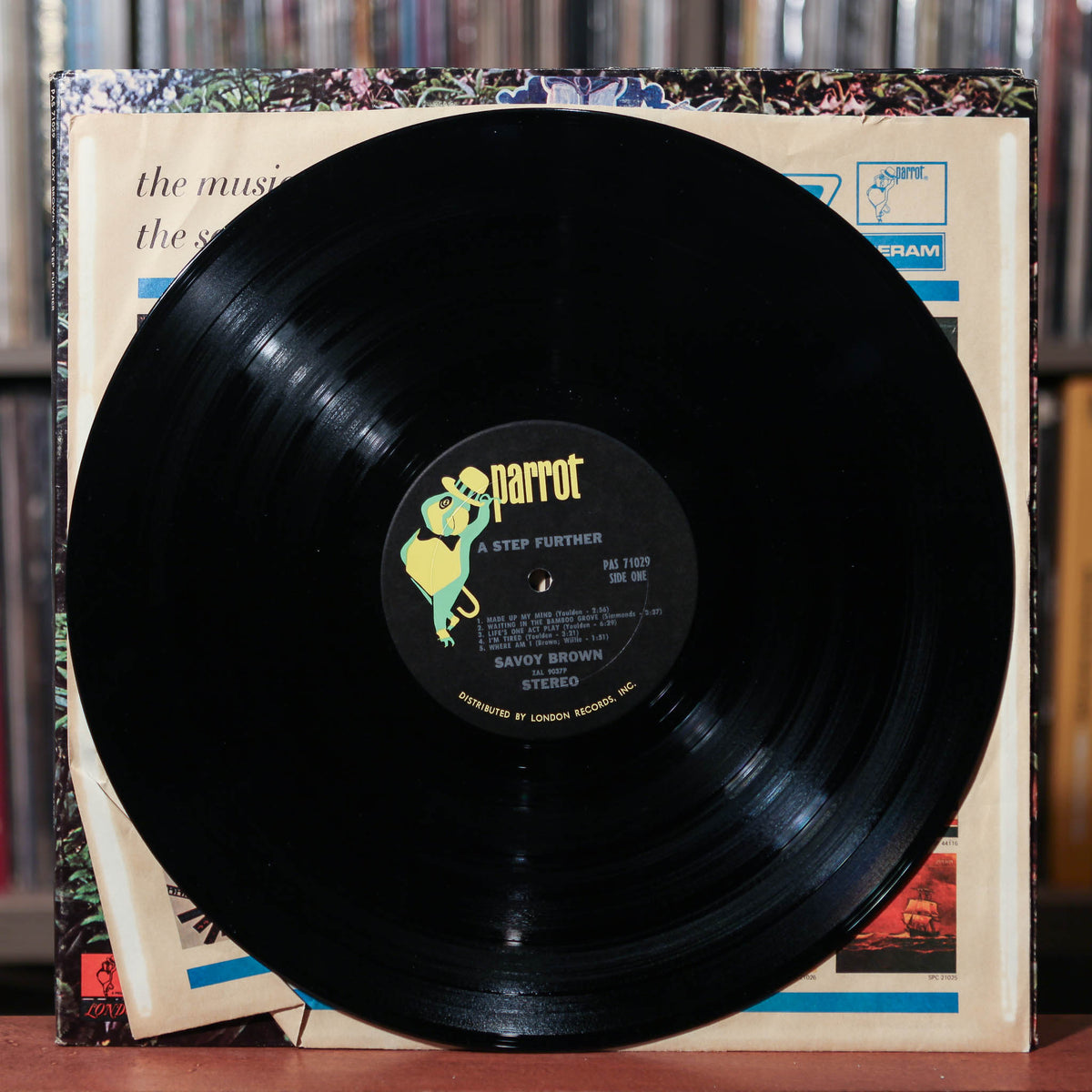 Savoy Brown - A Step Further - 1969 Parrot, VG+/VG+