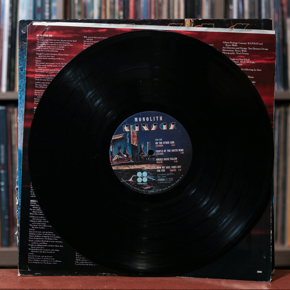 Kansas - Monolith - PROMO - 1979 Kirshner