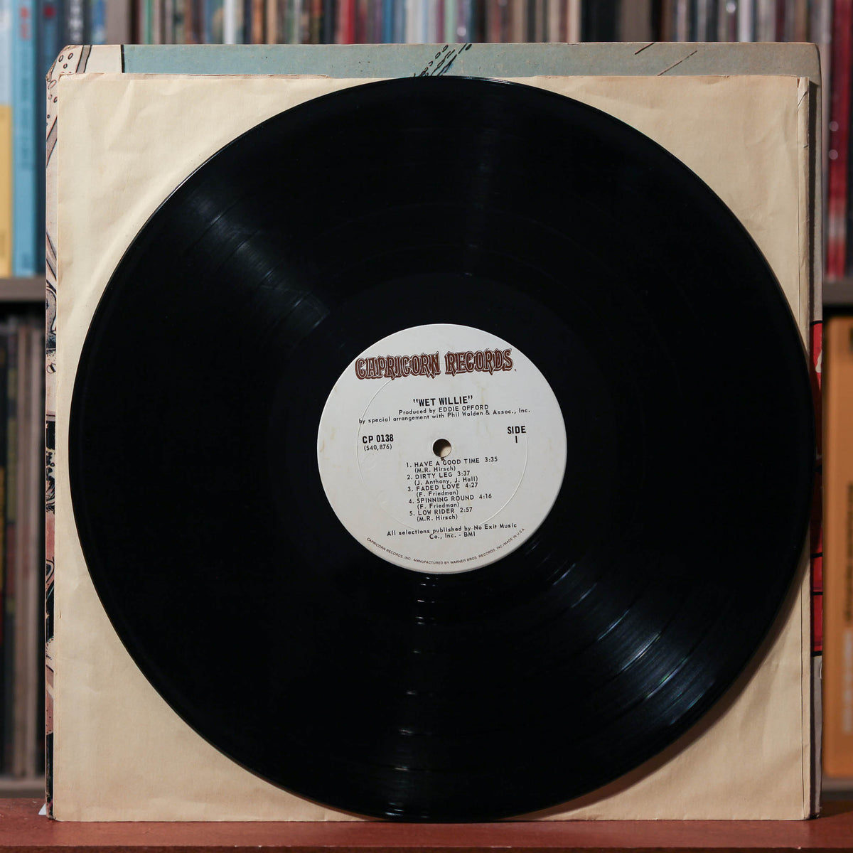 Wet Willie - Wet Willie - 1974 Capricorn Records, VG/VG+