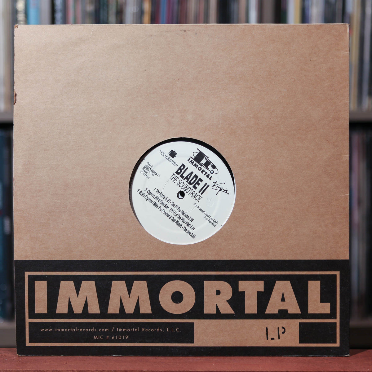 Blade II - The Soundtrack - Various - RARE PROMO - 2LP - 2002 Immortal