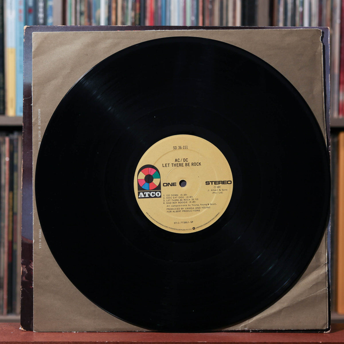 AC/DC - Let There Be Rock - 1977 ATCO Records, VG/VG