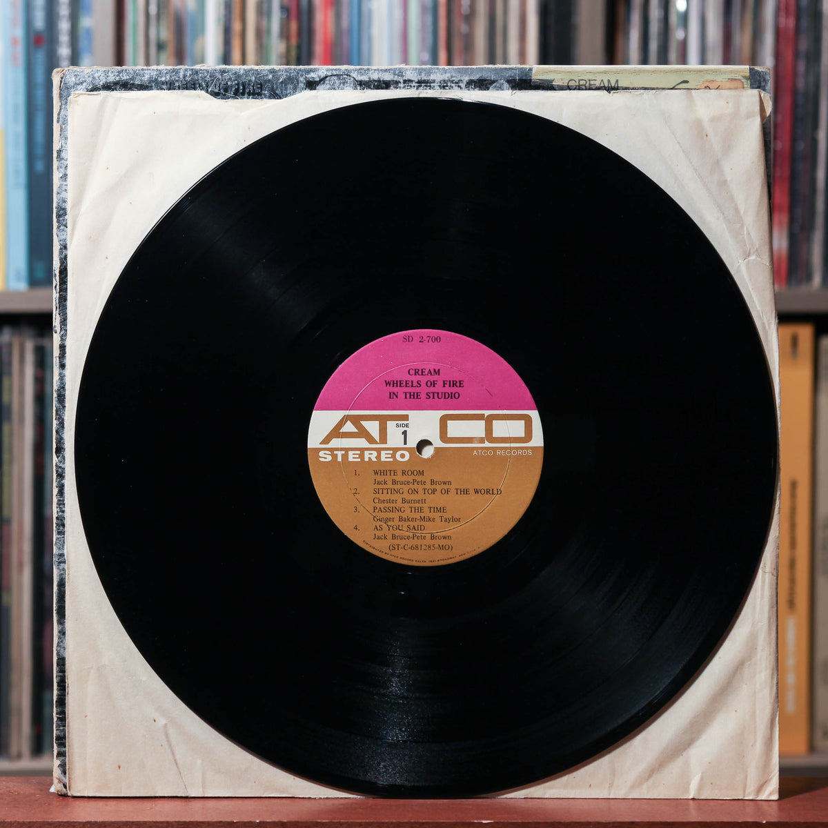 Cream - Wheels Of Fire - 2LP 1968 ATCO Records