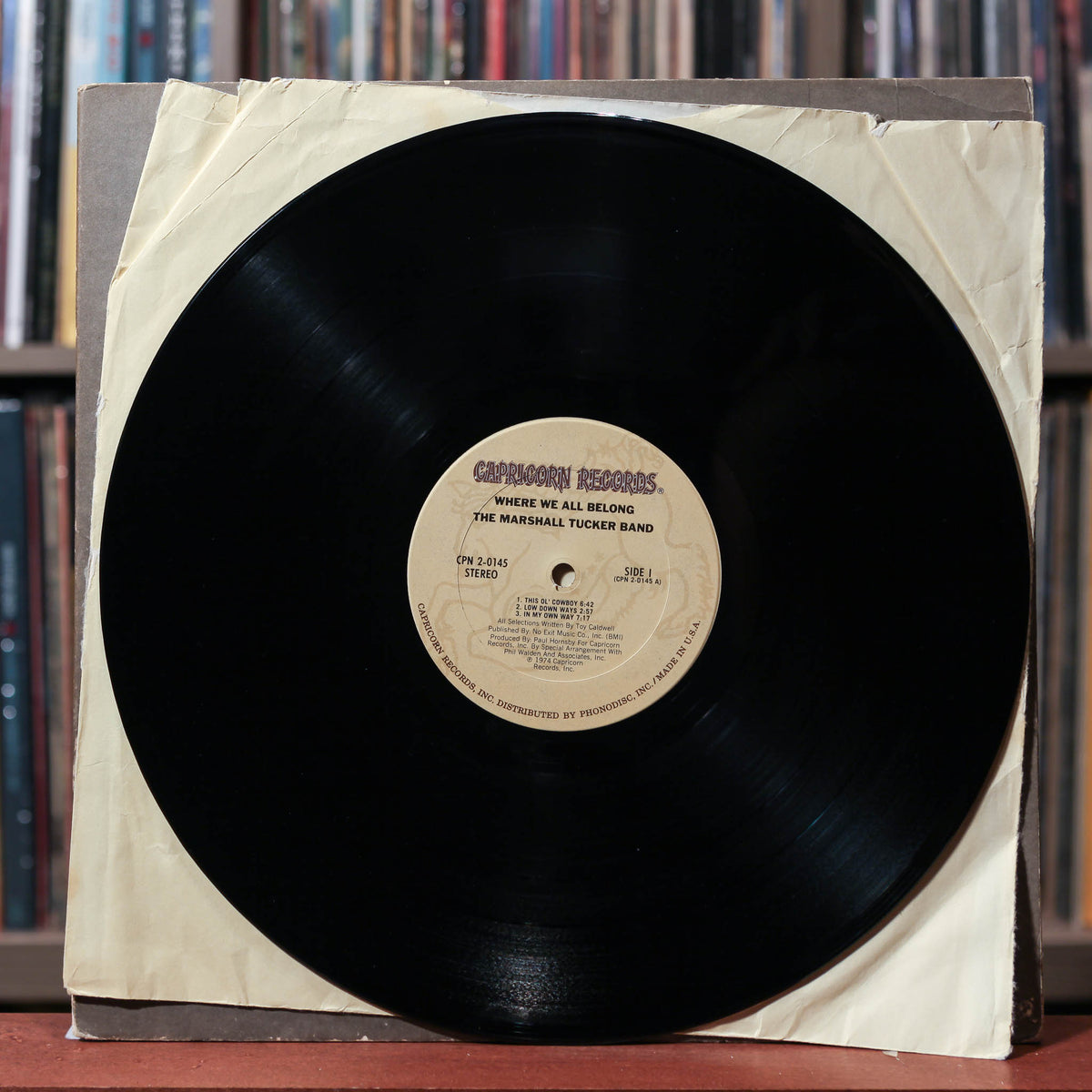 The Marshall Tucker Band - Where We All Belong - 1978 Capricorn Record