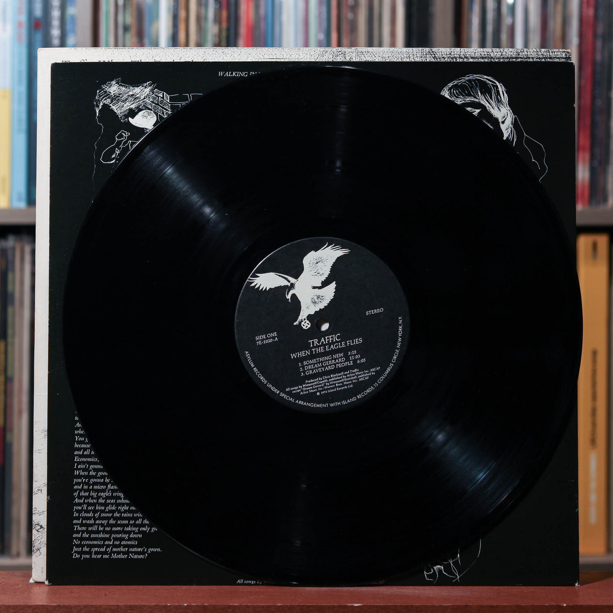 Traffic - When The Eagle Flies - 1974 Asylum Records, VG+/VG