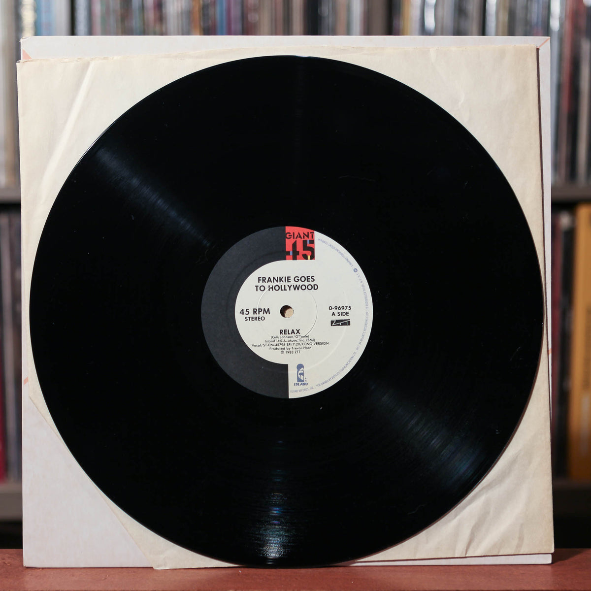 Frankie Goes To Hollywood - Relax - 12" Single - 1983 Island, VG+/EX